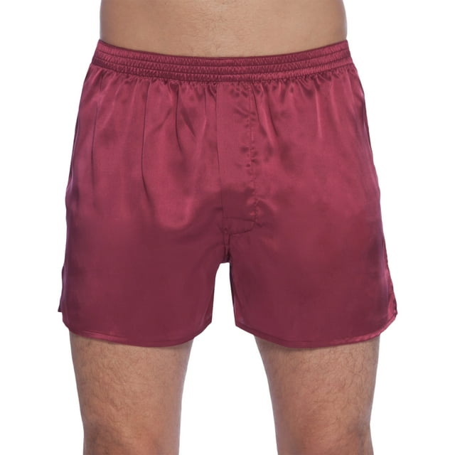 Intimo Mens Classic Silk Boxers - Walmart.com