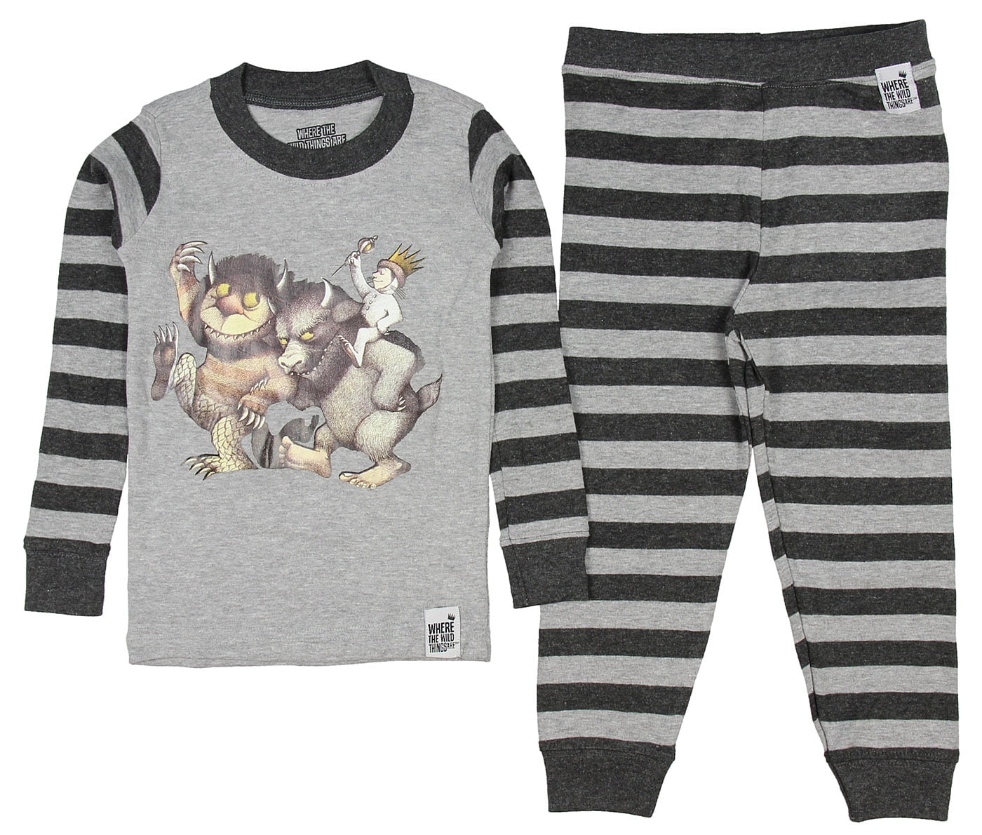 Intimo Toddler Boys Where The Wild Things Are Pajamas Book Sleepwear ...