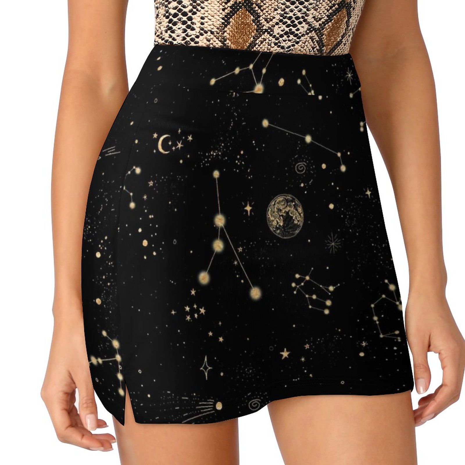 Into The Galaxy Skirts Woman Fashion 2025 Pant Skirt Mini Skirts Office ...