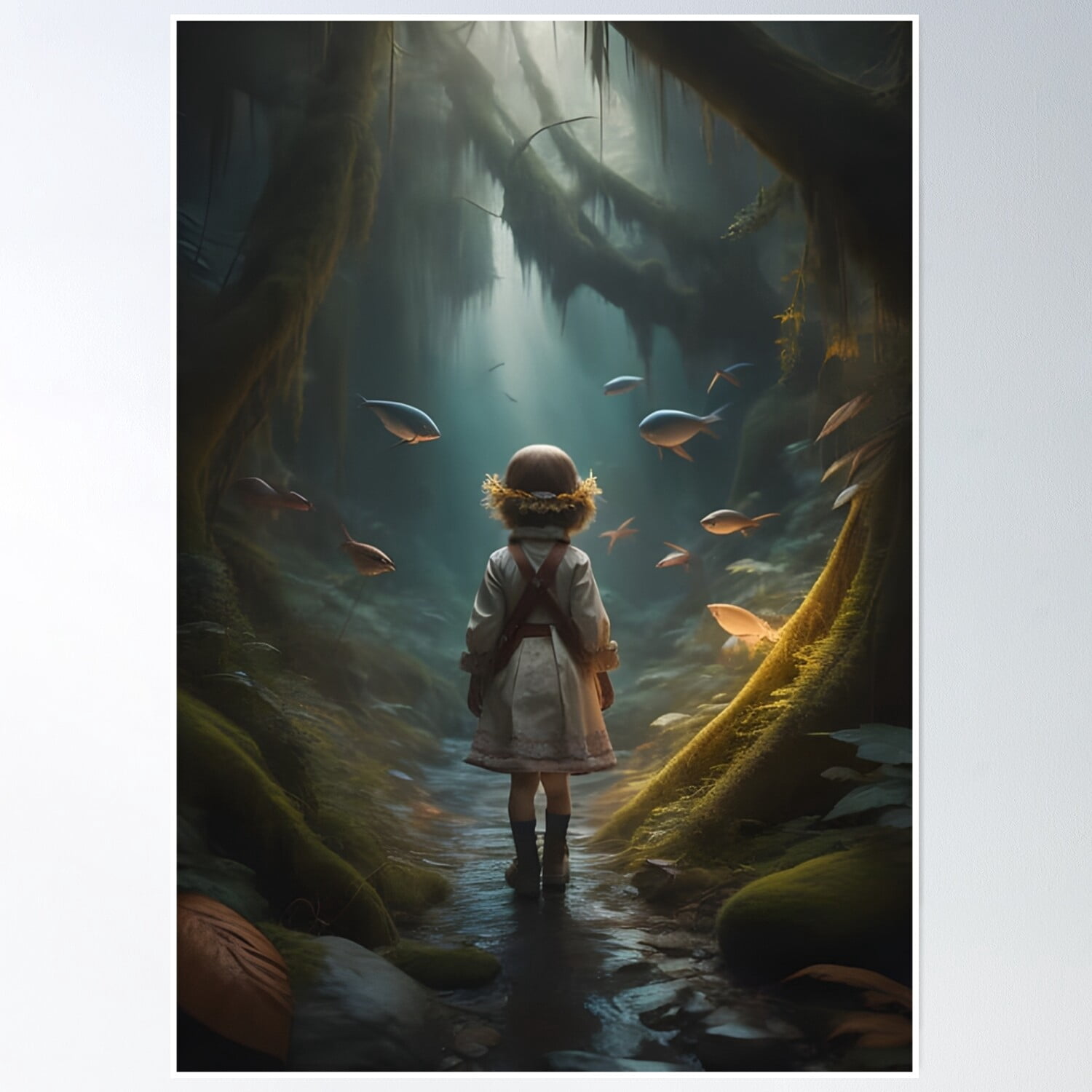 Into The Unknown Poster Wall Art, Modern Wall Decor, 8x12 UNFRAMED ...