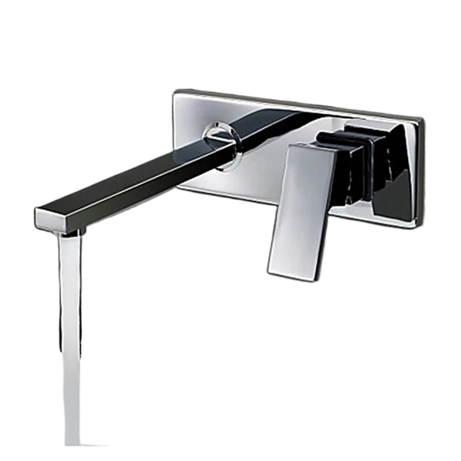 Into The Wall Washbasin Water Tap, Three Piece Set Flush Faucet ...