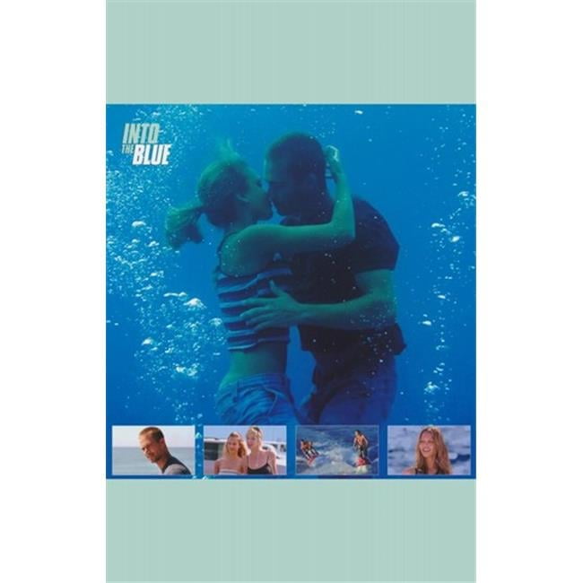 Into the Blue Movie Poster - 11 x 17 in. - Walmart.com