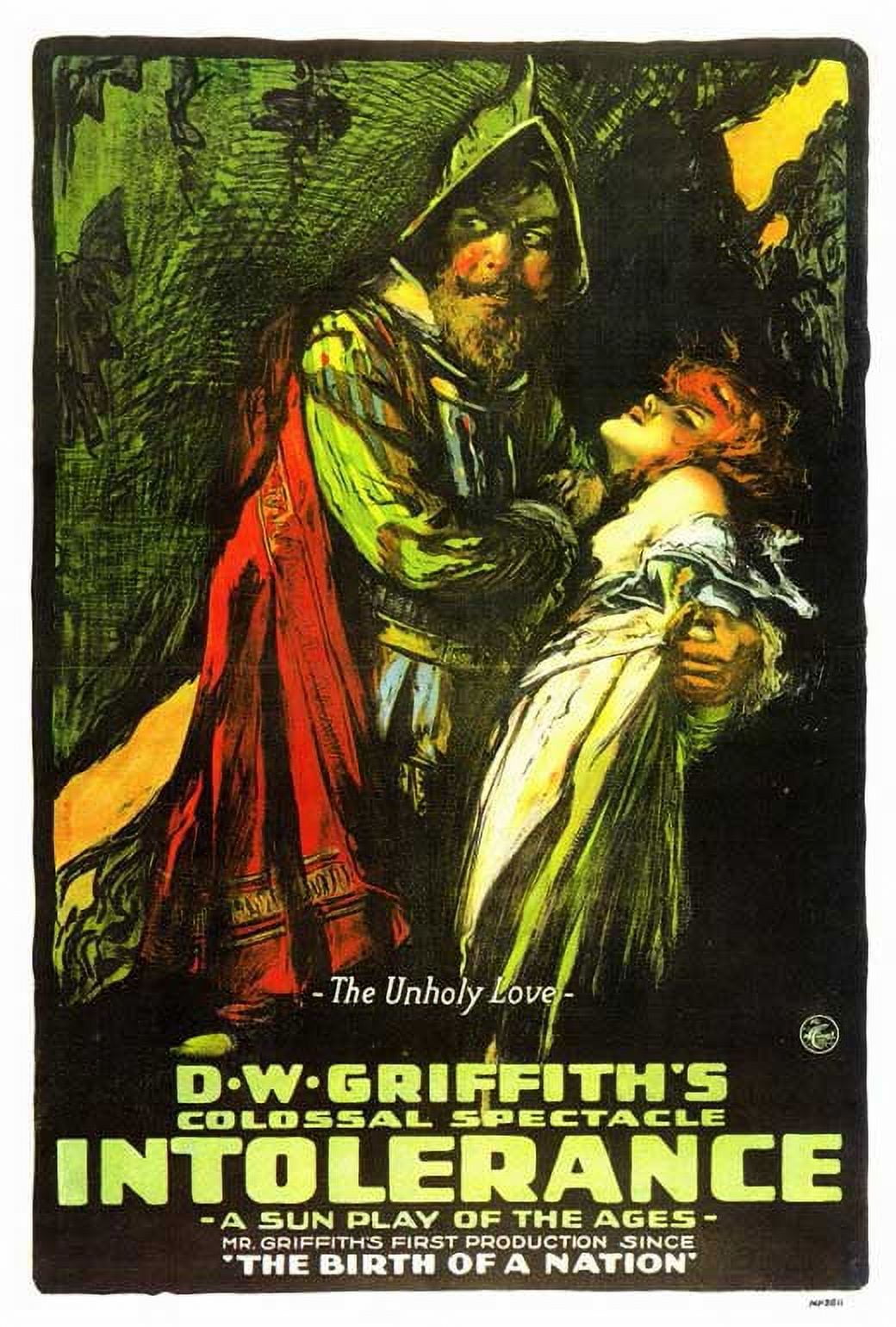 Intolerance - movie POSTER (Style A) (27" x 40") (1916) - Walmart.com