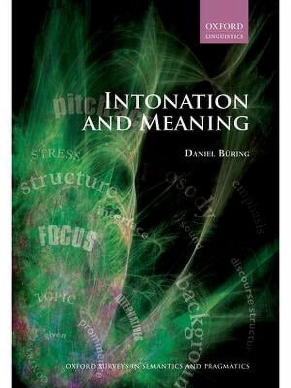 Intonation and Meaning - Walmart.com