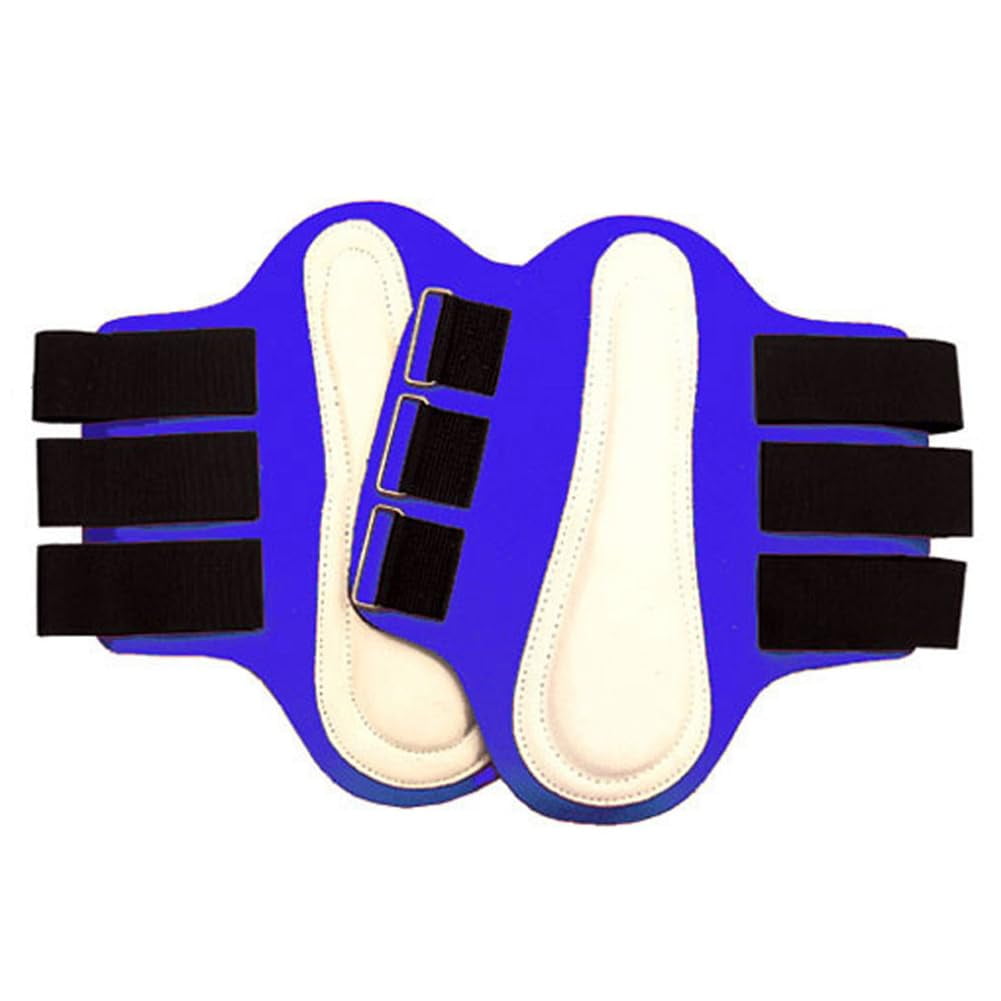 Intrepid International Splint Boots with White Leather Patches, Large ...