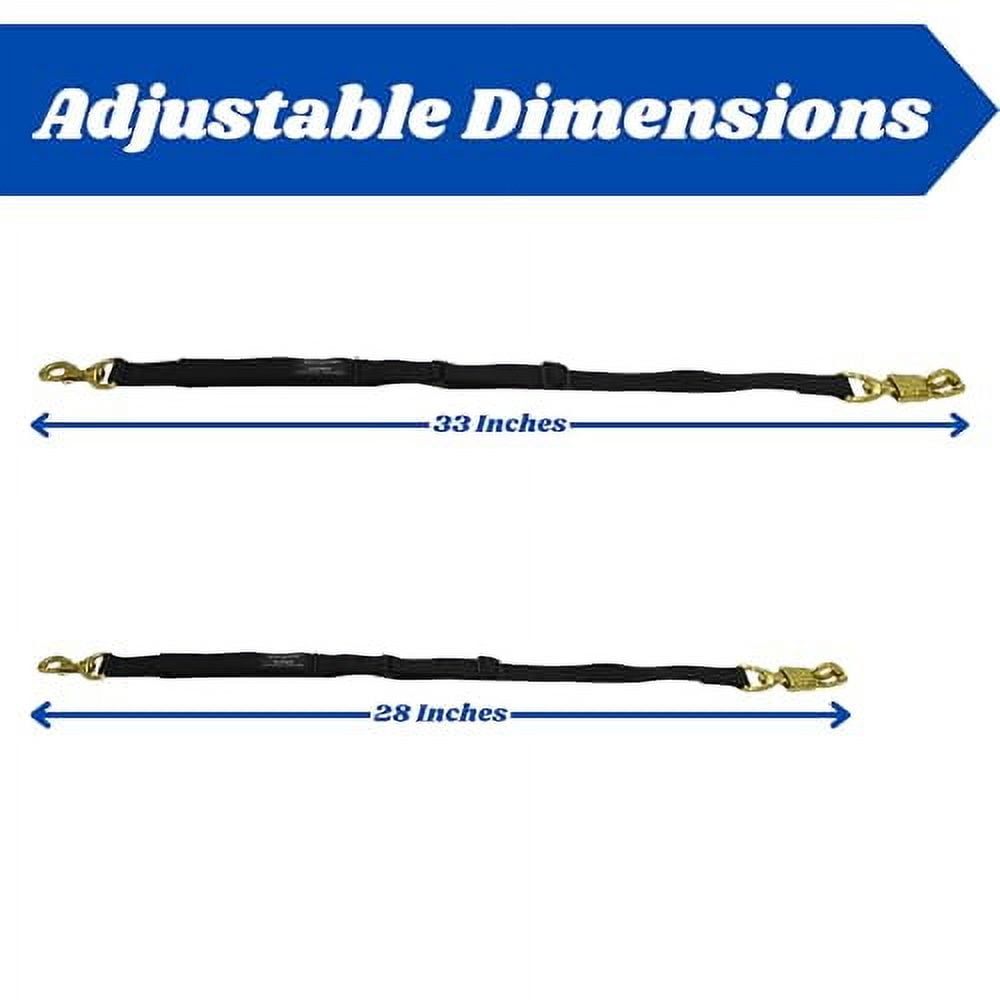 Intrepid International Adjustable Tie Safe Trailer Tie - Trailer Ties Horse Quick Release ...