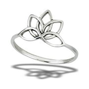 Flower Ring Outline