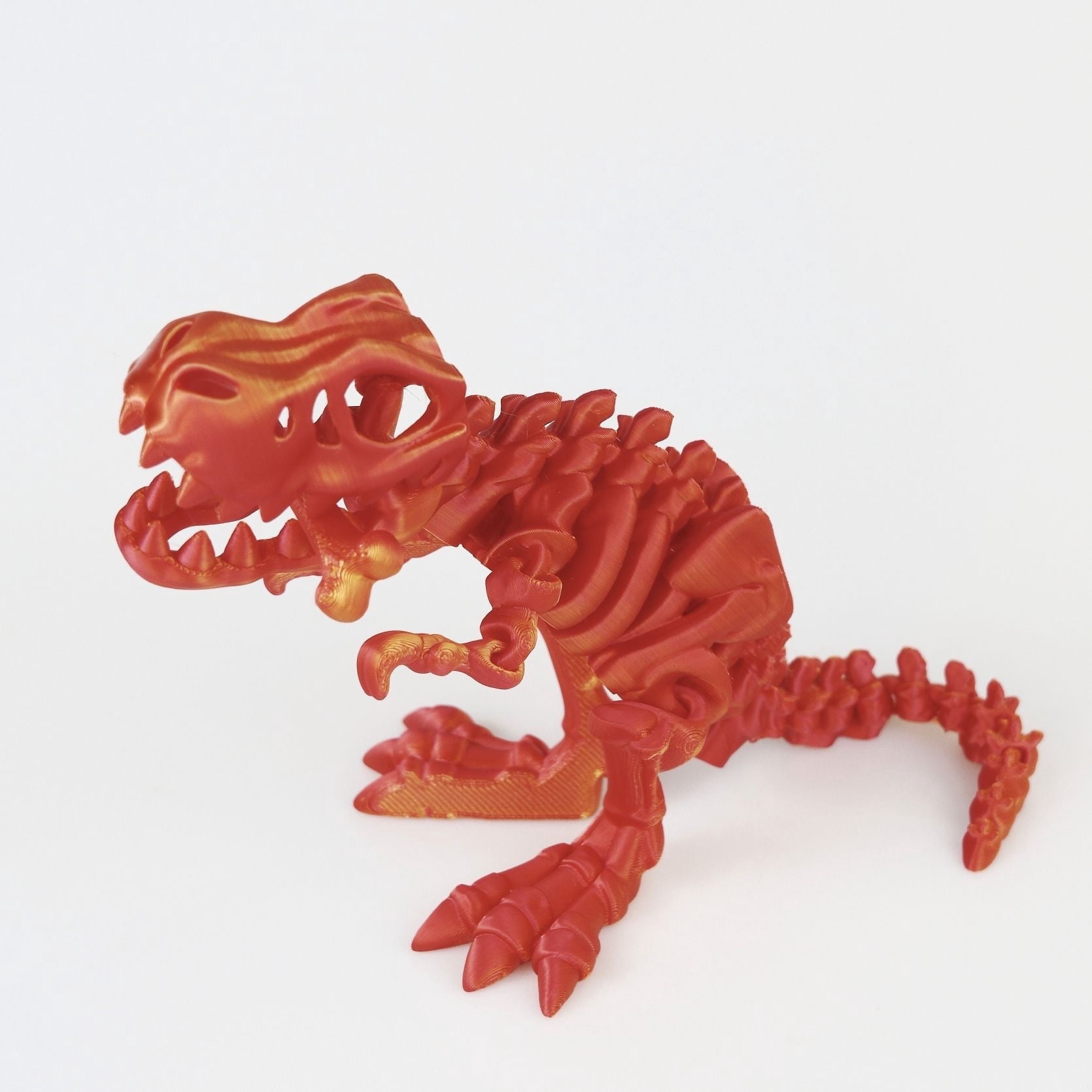 Intricately Designed 3D Printed T-Rex Skull with Movable Joints - A ...