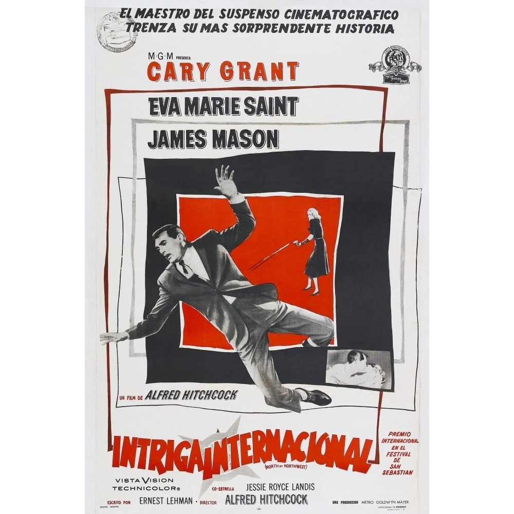 Intriga Internacional Movie Poster Masterprint - Walmart.com