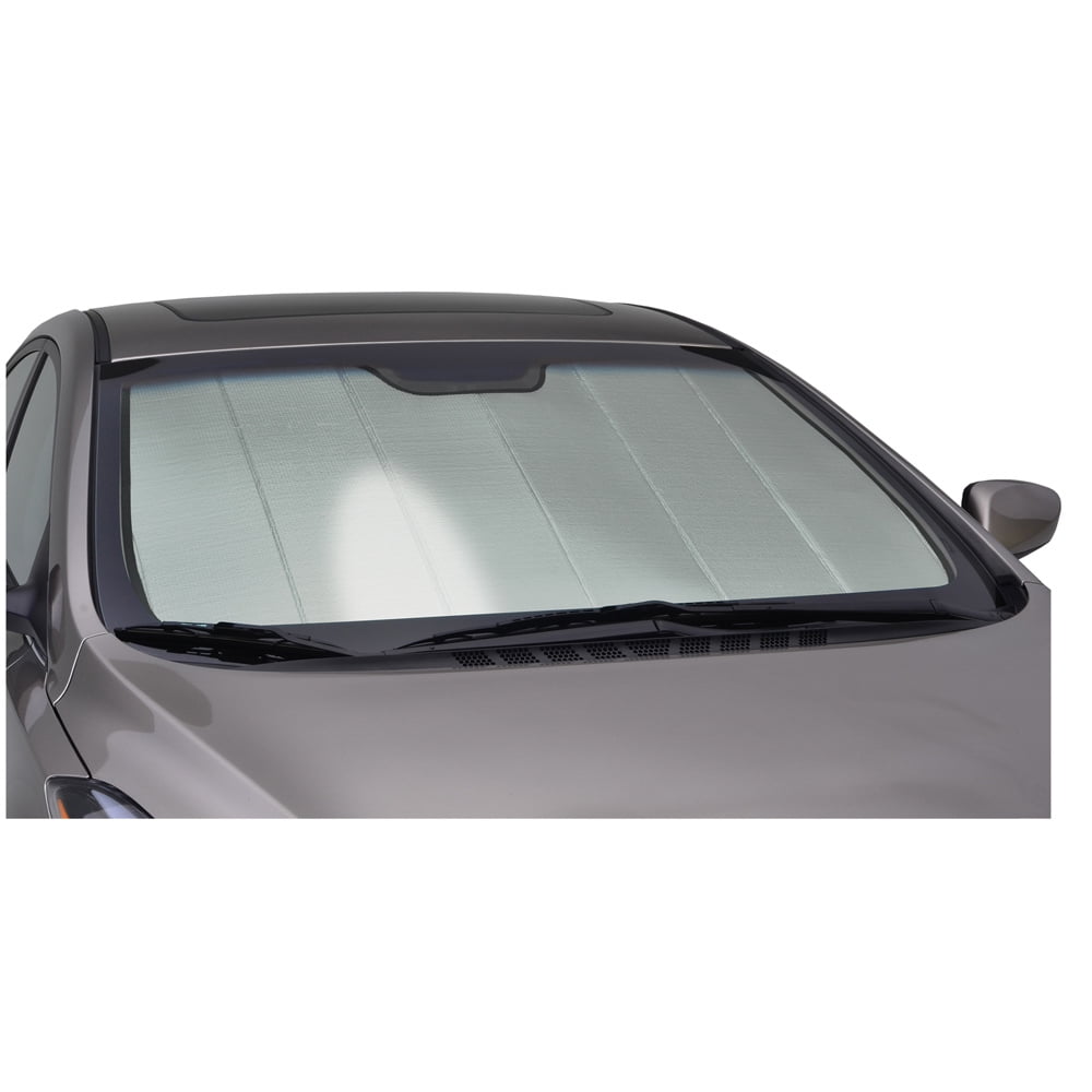 Intro-Tech SunShade-SnowShade NS-51-P Custom Fit Windshield Sunshade ...