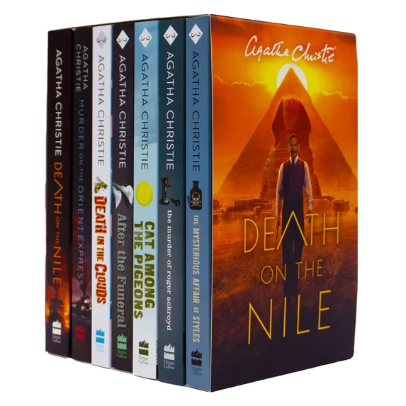 Introducing Hercule Poirot Series 7 Books Collection Paperback Box Set ...