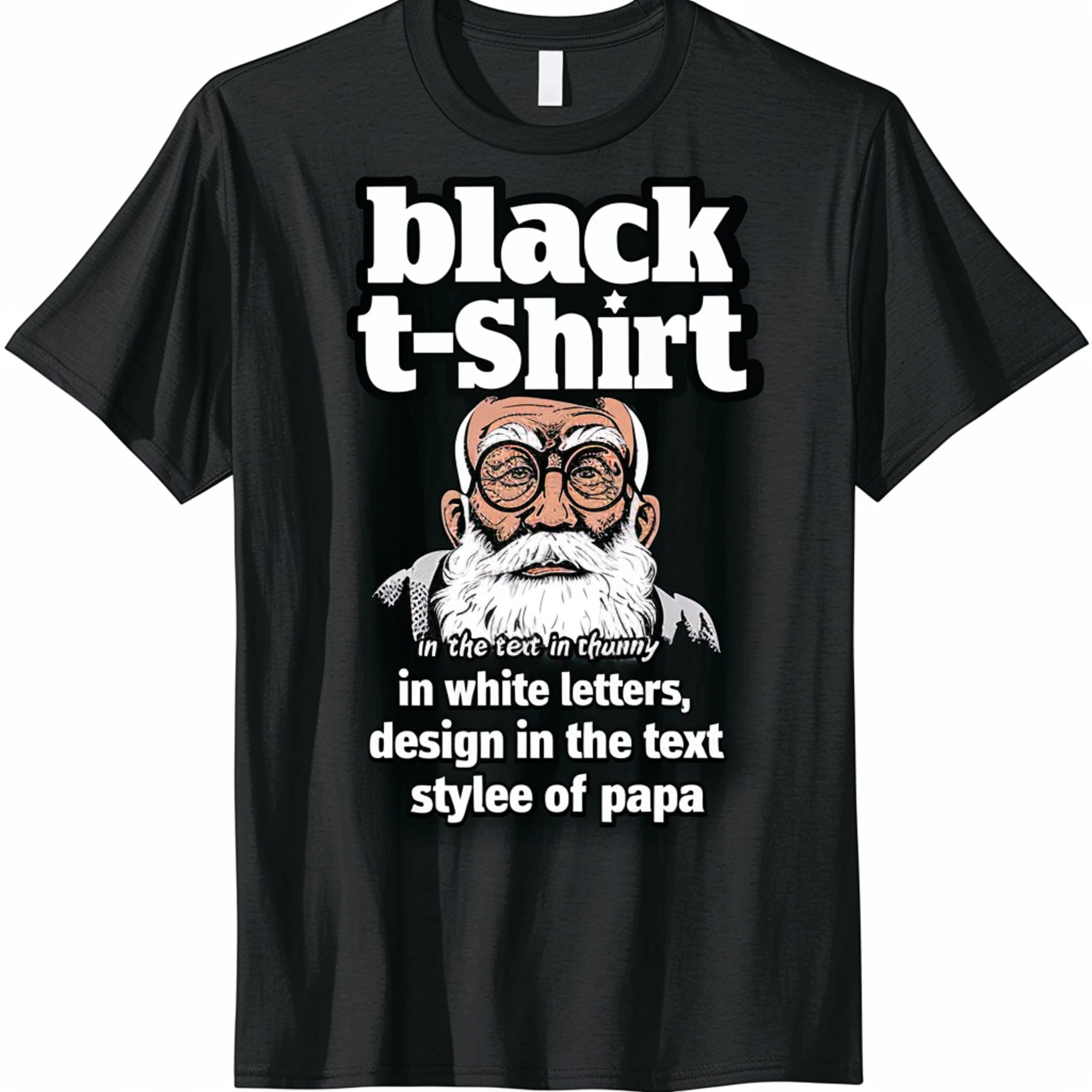 Introducing the Hilarious 'B Bukba' Grandpa Style Black TShirt A ...