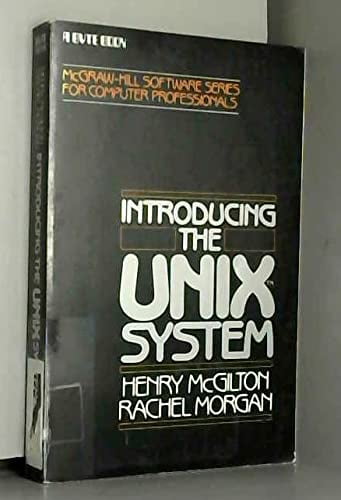 Pre-Owned Introducing the UNIX System (Paperback) 0070450013 ...