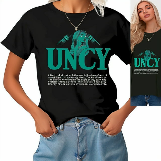 Introducing the UNcy Black TShirt: A Stylish Fusion of Marashan State ...