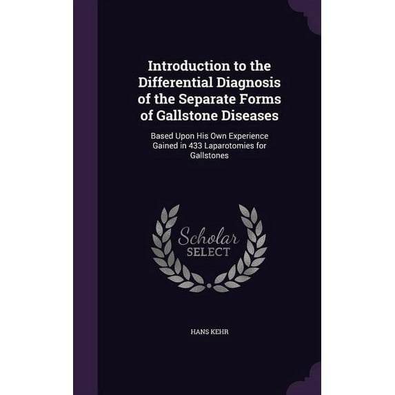 Introduction to the Differential Diagnosis of the Separate Forms of ...