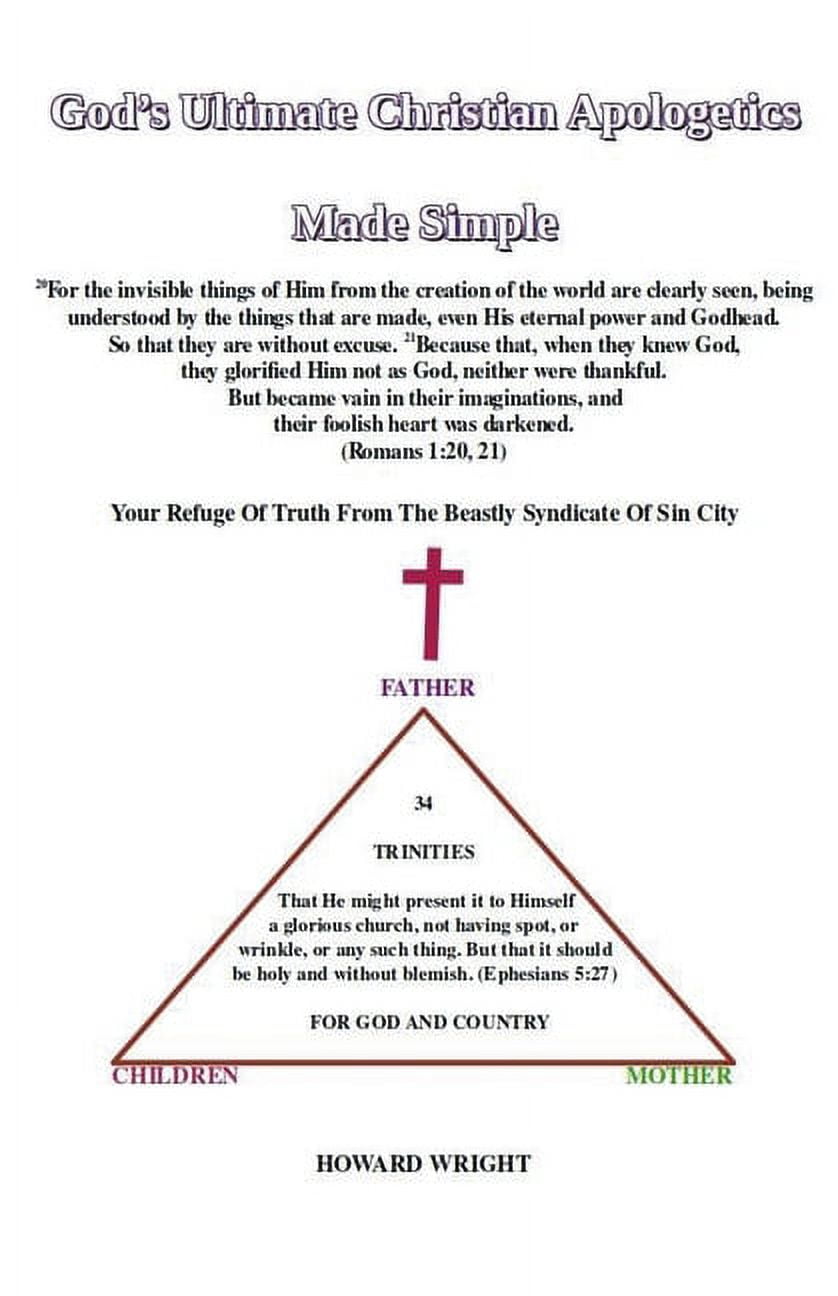 Introduction God's Ultimate Christian Apologetics Made Simple, Book 1, (Paperback) - Walmart.com