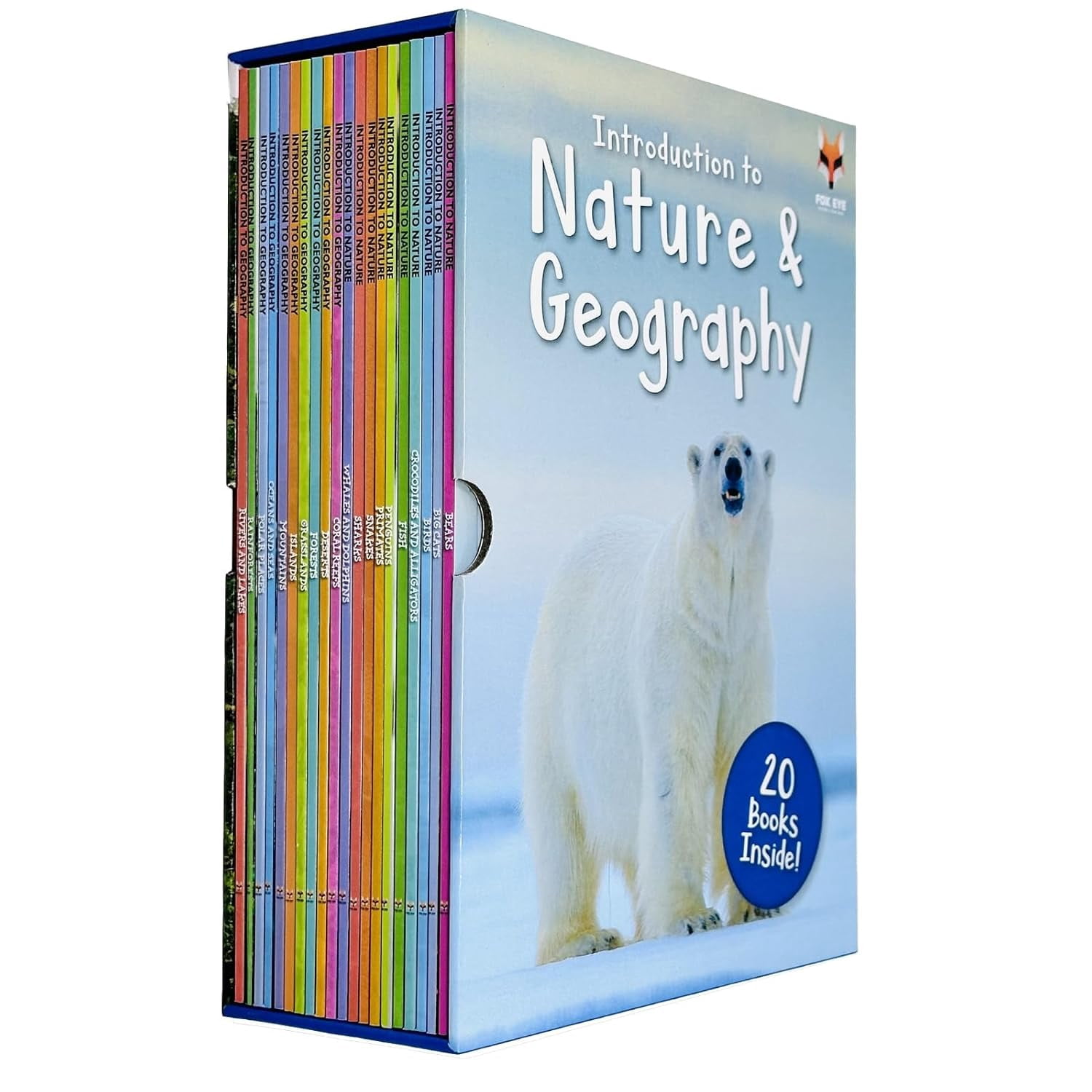 Introduction to Nature and Geography 20 Books Collection Box Set (Bears ...