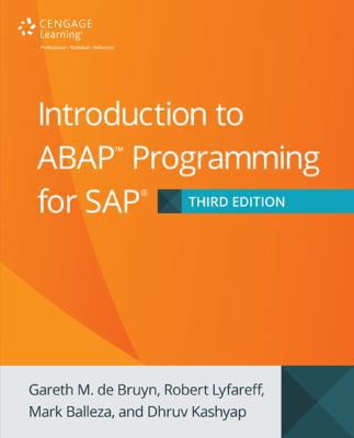 Pre-Owned Introduction to ABAP Programming for Sap, 3rd Edition (Paperback) 1305266471 ...