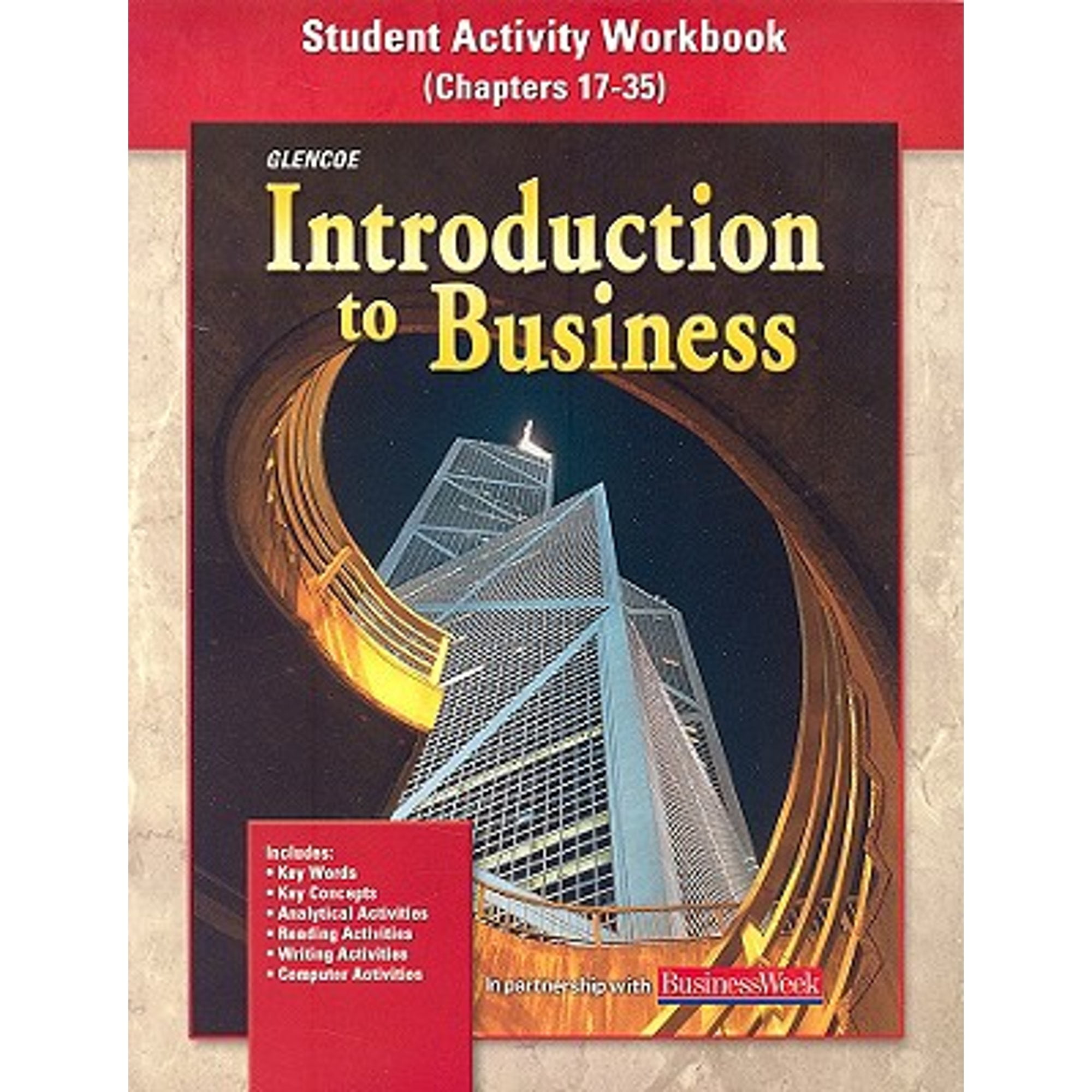 Pre-Owned Introduction To Business: Student Activity Workbook Chapters ...