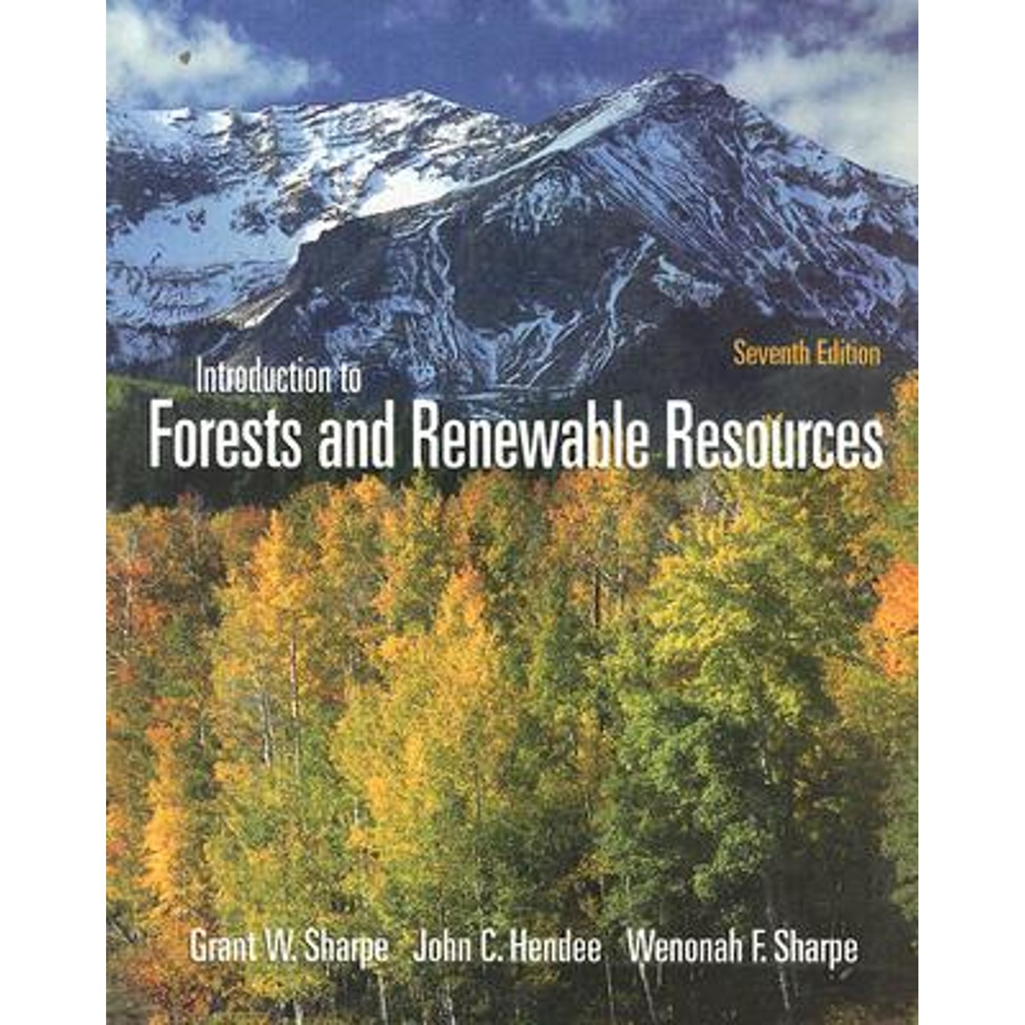 Pre-Owned Introduction to Forests and Renewable Resources (Paperback ...