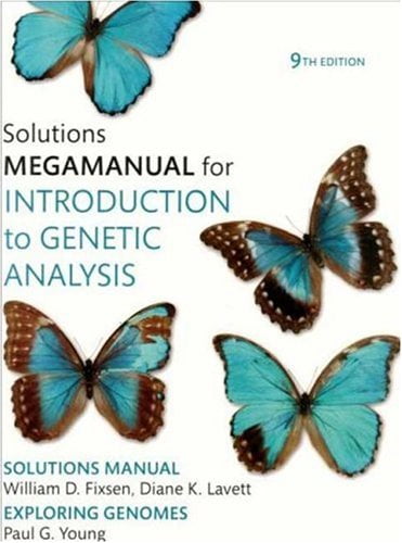 Pre-Owned Introduction to Genetic Analysis Solutions Megamanual (Paperback) 1429201770 ...