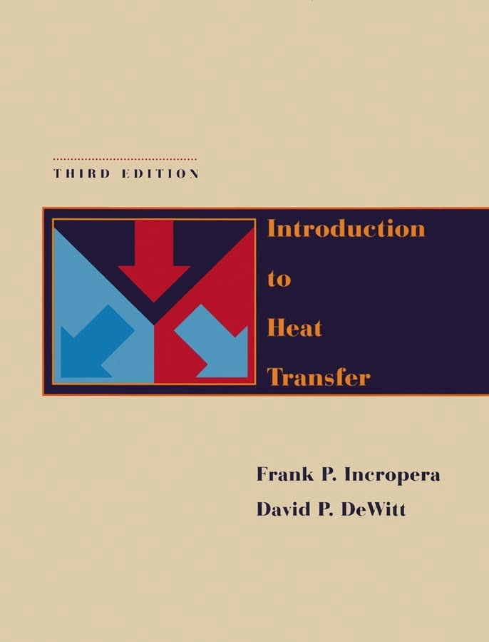Pre-Owned Introduction to Heat Transfer, 3rd Edition - Incropera, Frank ...