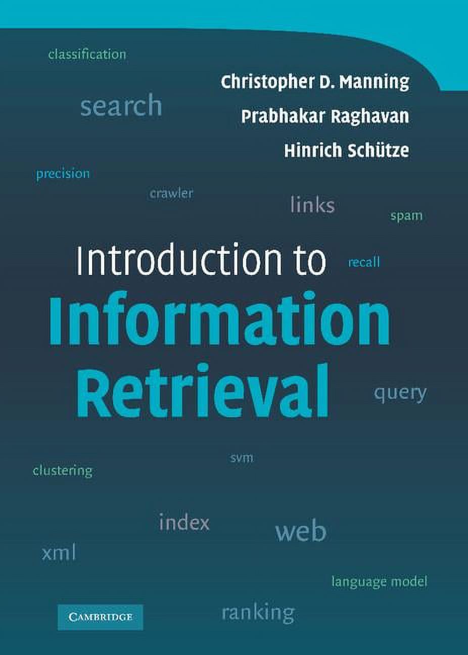 Introduction to Information Retrieval, (Hardcover) - Walmart.com