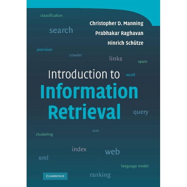 Introduction to Information Retrieval, (Hardcover) - Walmart.com