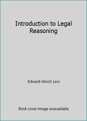 Pre-Owned Introduction to Legal Reasoning (Hardcover) 0226474070 ...