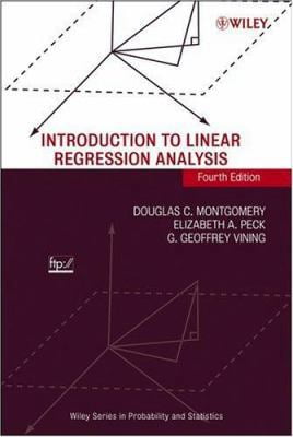 Pre-Owned Introduction to Linear Regression Analysis (Hardcover) 0471754951 9780471754954 ...