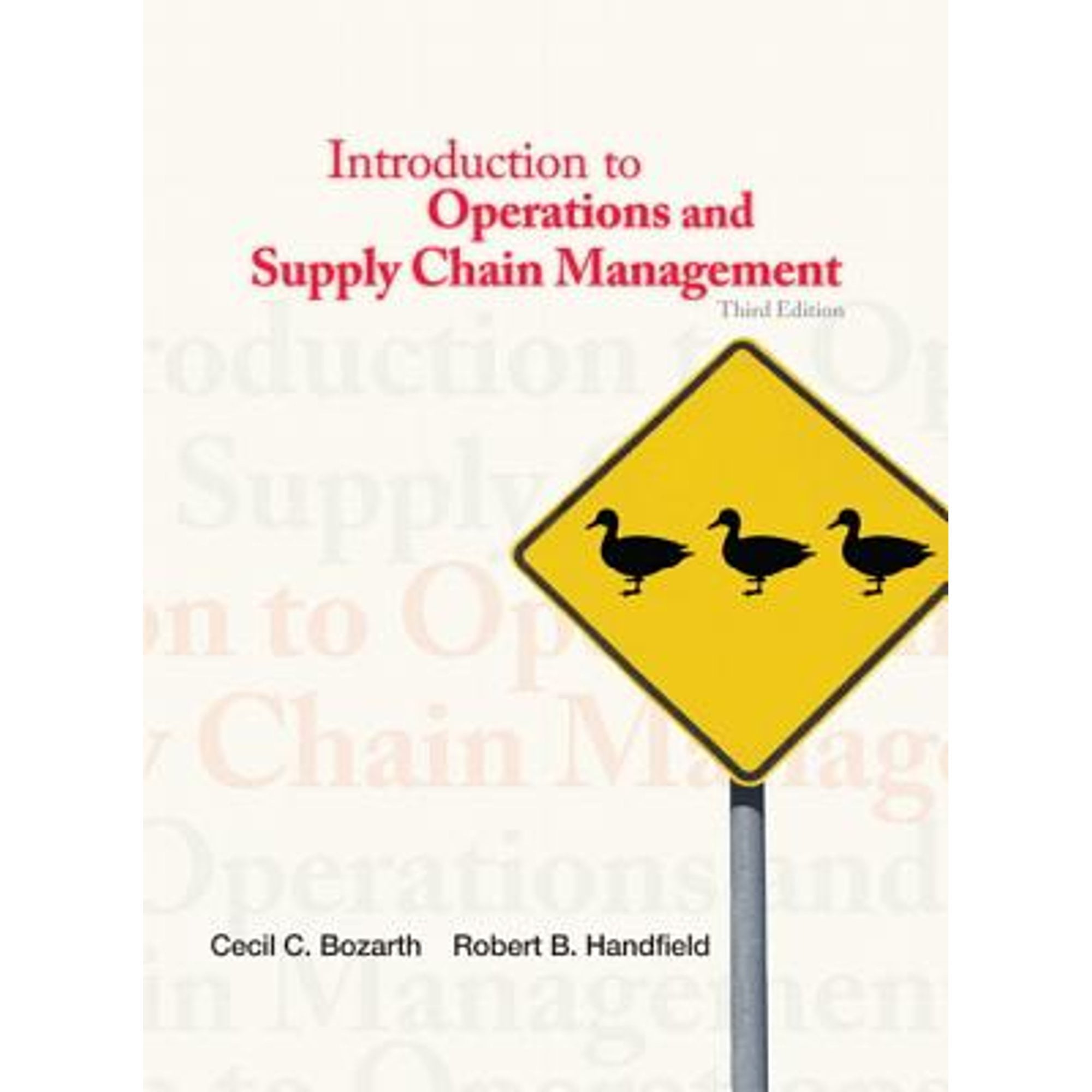 Pre-Owned Introduction to Operations and Supply Chain Management ...