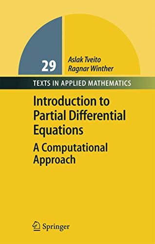 Pre-Owned Introduction to Partial Differential Equations: A Computational Approach: 29 (Texts in ...