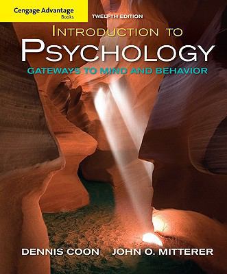 Pre-Owned Introduction to Psychology: Gateways to Mind and Behavior (Loose Leaf) 0495599131 ...