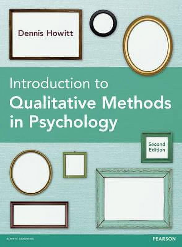 Introduction to Qualitative Methods in Psychology (Edition 2 ...
