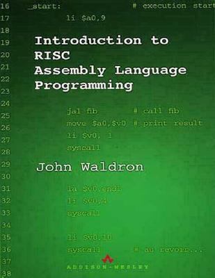 Pre-Owned Introduction to RISC Assembly Language Programming (Paperback) 0201398281 ...
