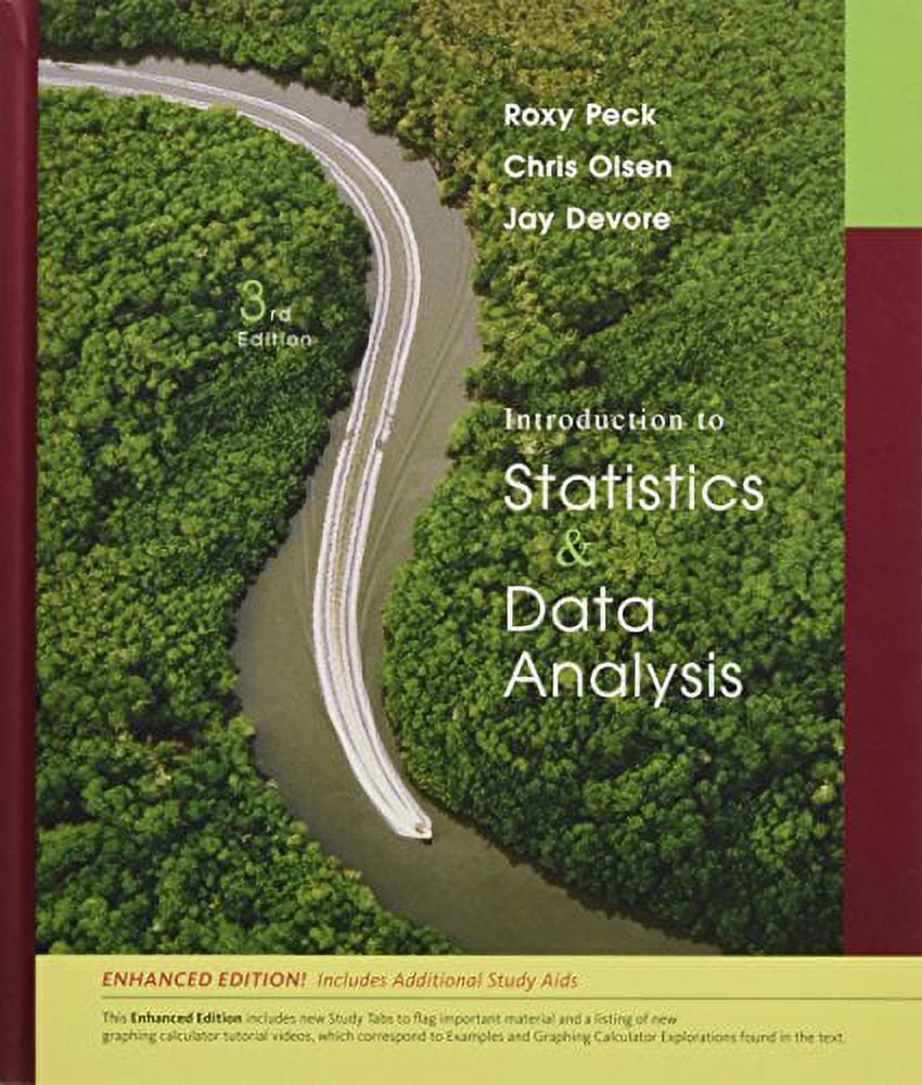Pre Owned Introduction To Statistics And Data Analysis Enhanced Edition