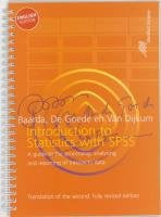 Pre-Owned Introduction to Statistics with SPSS 9789020732979 - Walmart.com