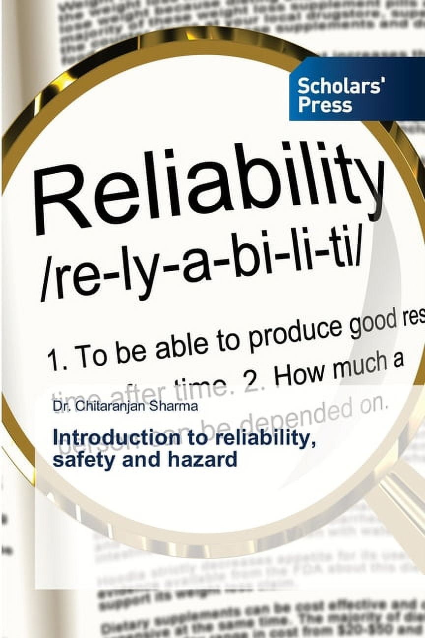 Introduction to reliability, safety and hazard (Paperback) - Walmart.com