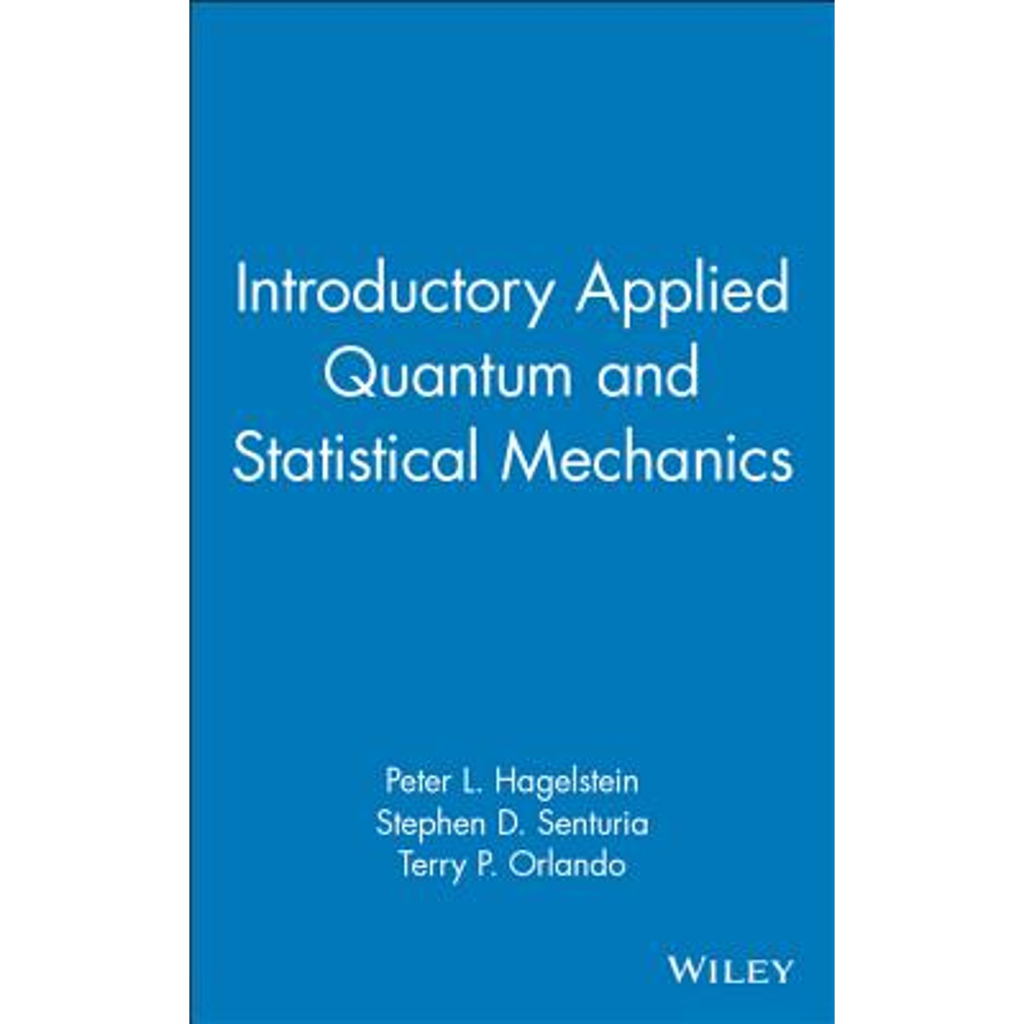 Pre-Owned Introductory Applied Quantum and Statistical Mechanics ...