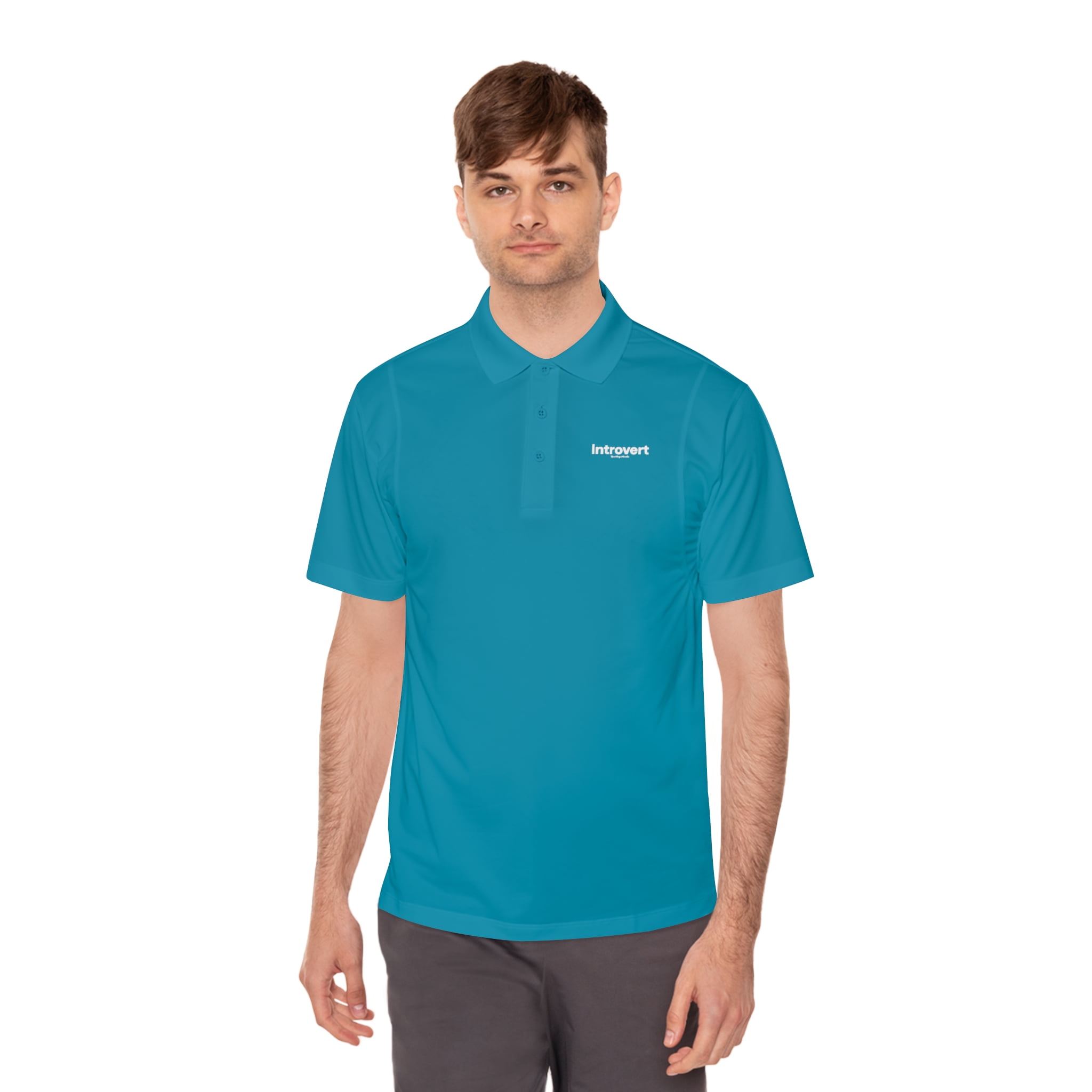 Introvert Men's Polo Shirt - Walmart.com