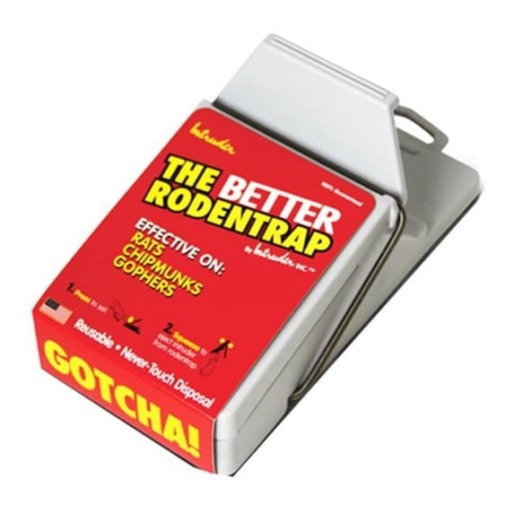 Intruder Snap Trap for Rats, Reusable Mouse Trap, No Mess Rodent ...