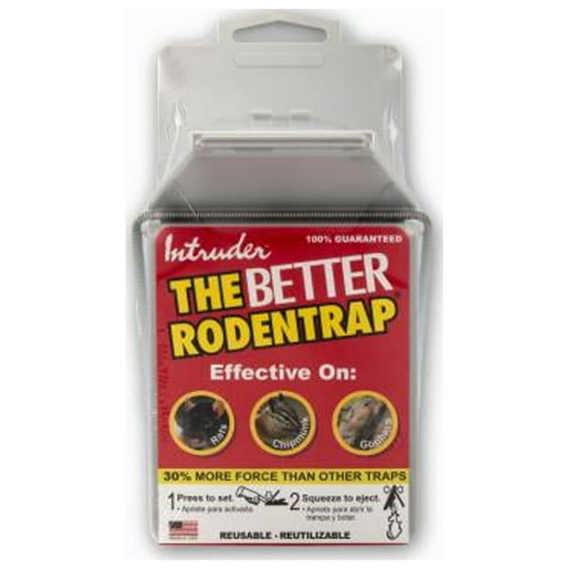 Intruder 16500 The Better Rodent Trap for Chipmunks, Gophers & Rats ...