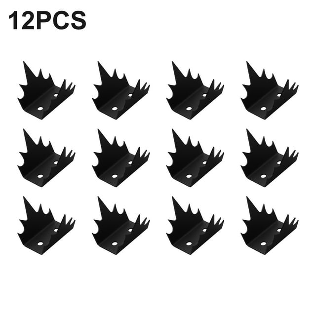 Intruder Deterrent Fence Wall Spikes 12 Pc Security Fence Spikes ...