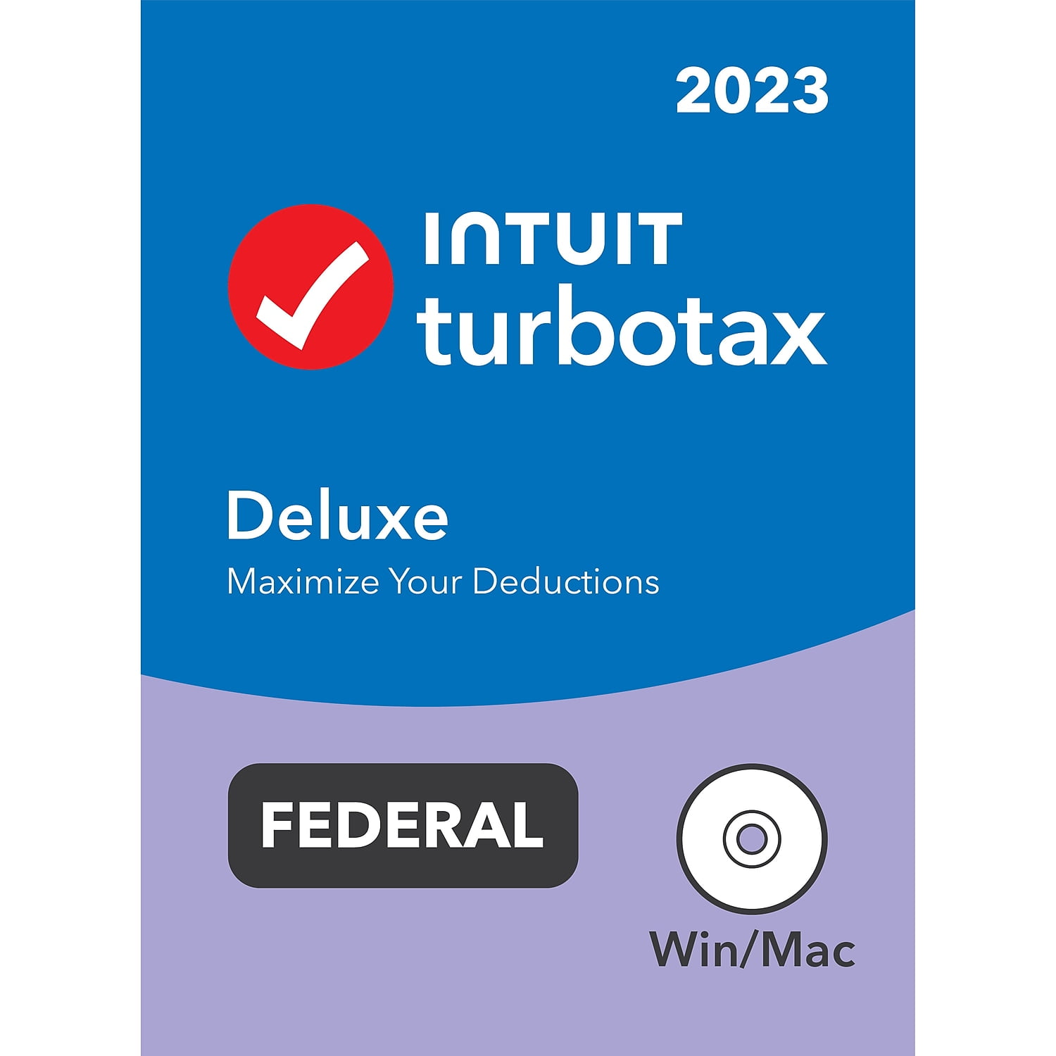 Intuit TURBOTAX Desktop Deluxe TY2023 Retail NS DVD PKG - Walmart.com