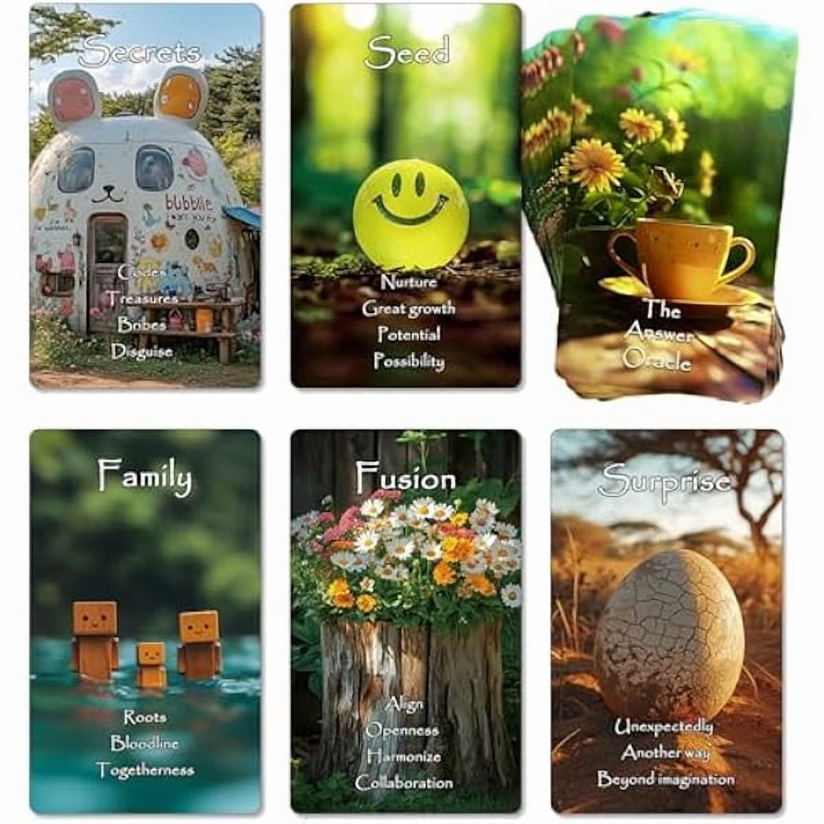 Intuition Oracle Cards Deck, A 78-Card Deck for Clarifying and Single ...