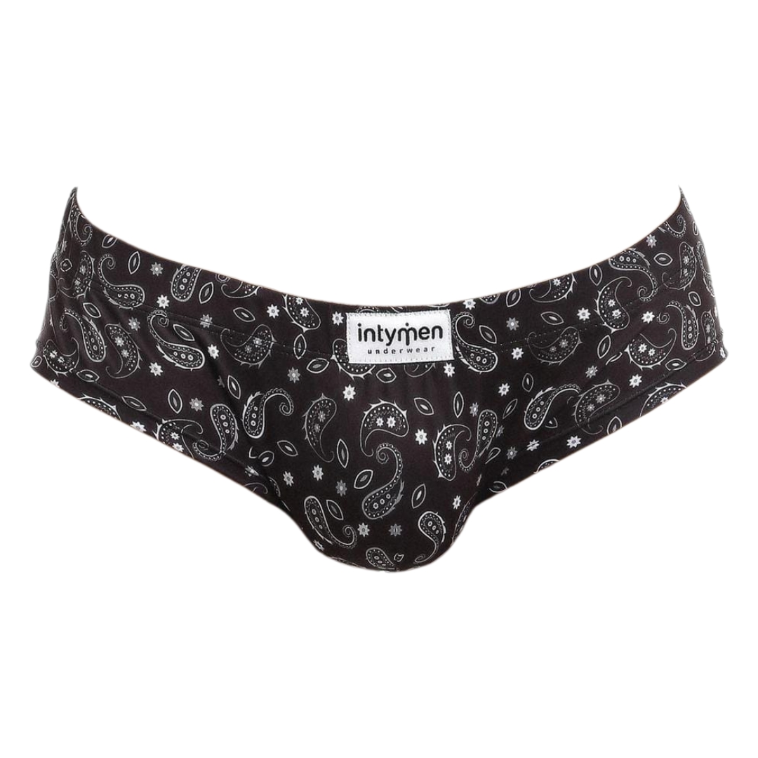 Intymen Mens Printed Paisley Trunk Underpants Sexy Micro Pouch Boxer ...