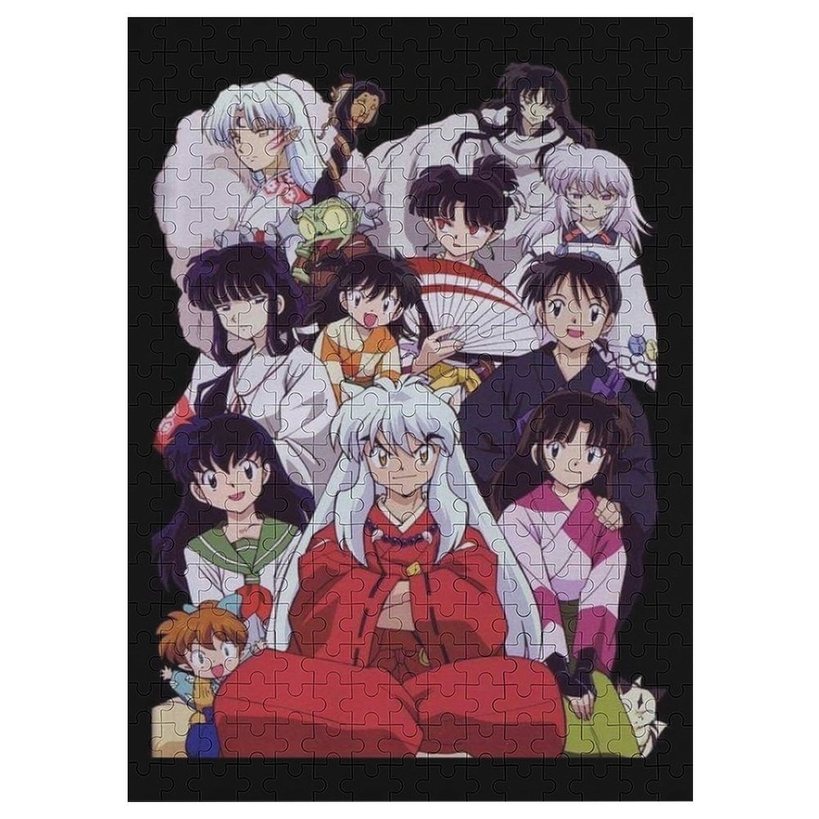 InuYasha Picture Puzzle 300 PCS Wooden Puzzle Artwork Jigsaw Puzzles ...