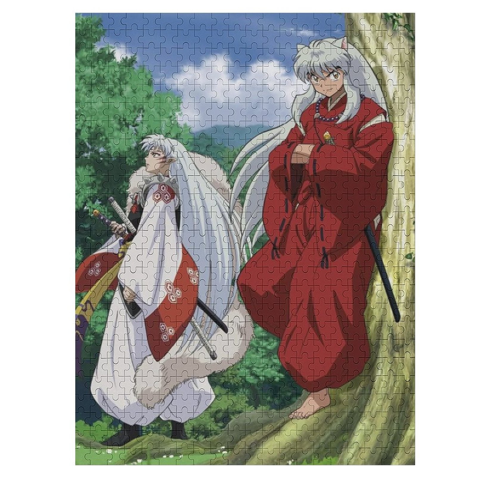 InuYasha Picture Puzzle 500 PCS Wooden Puzzle Artwork Jigsaw Puzzles ...