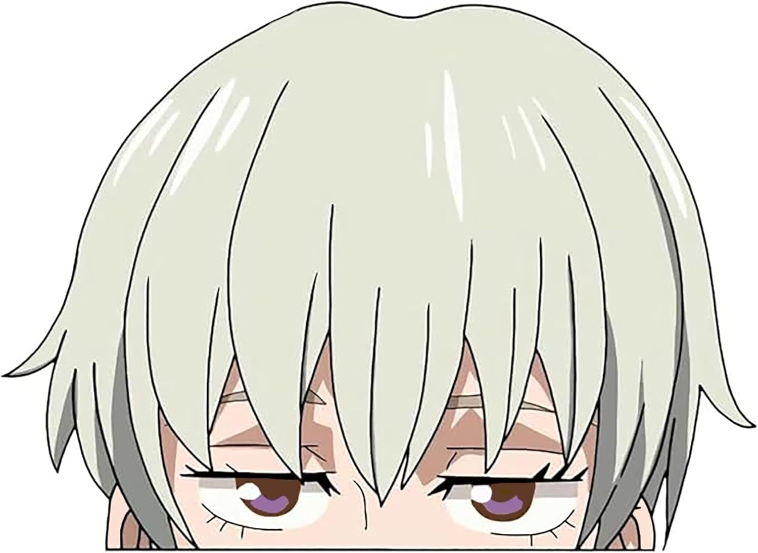 Inumaki Toge Anime Peeker Decal Vinyl Sticker 5 X 3.5 inch for Cars ...