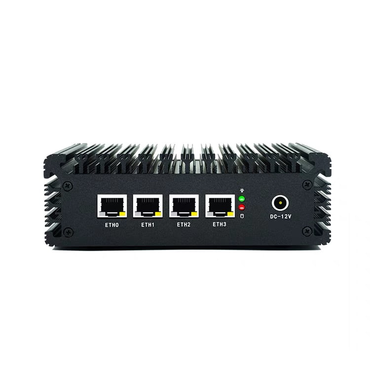 InuoMicro 4 LAN Mini PCFirewall Router N100 Intel Processor N100 6M ...